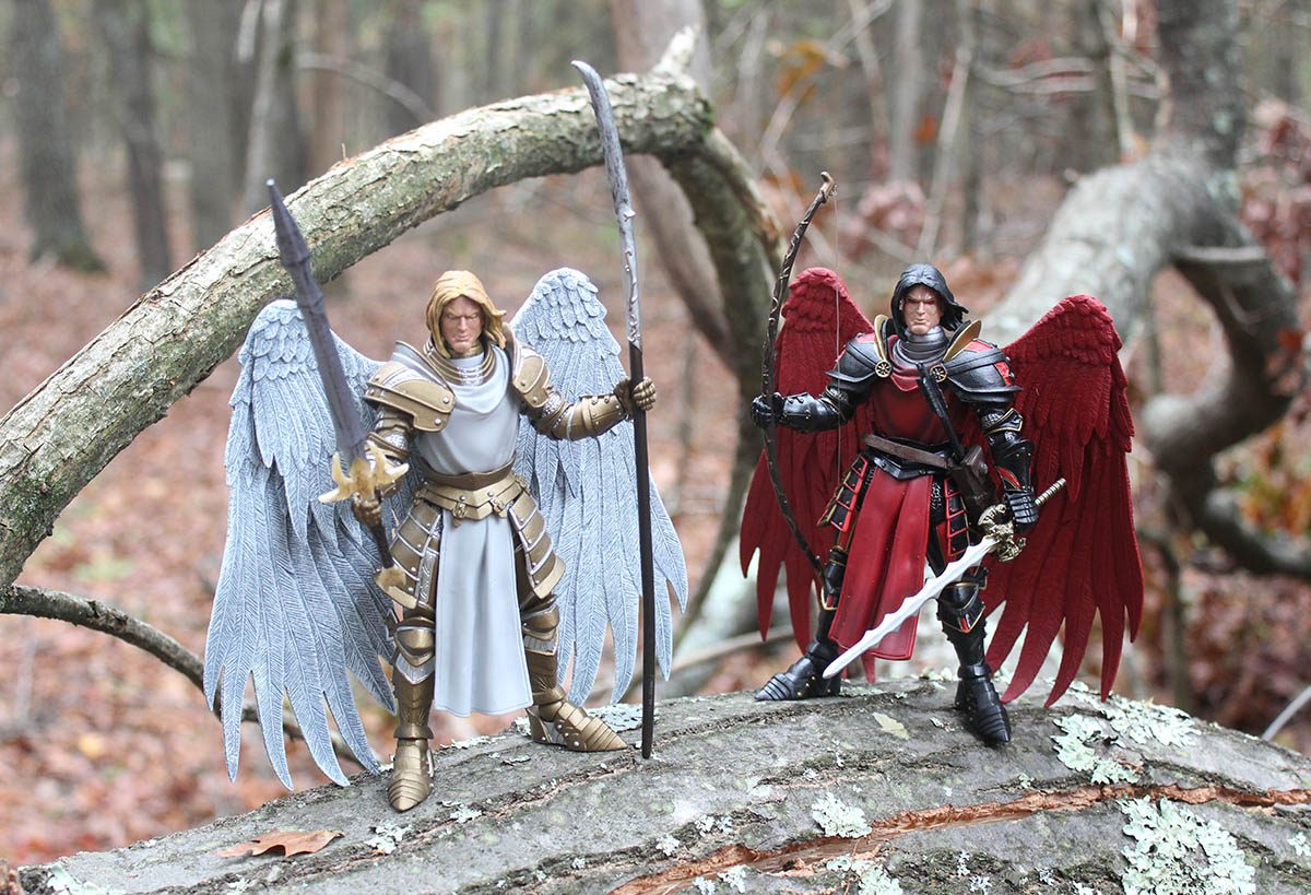 Mythic Legions figure customs by Jeremy Girard