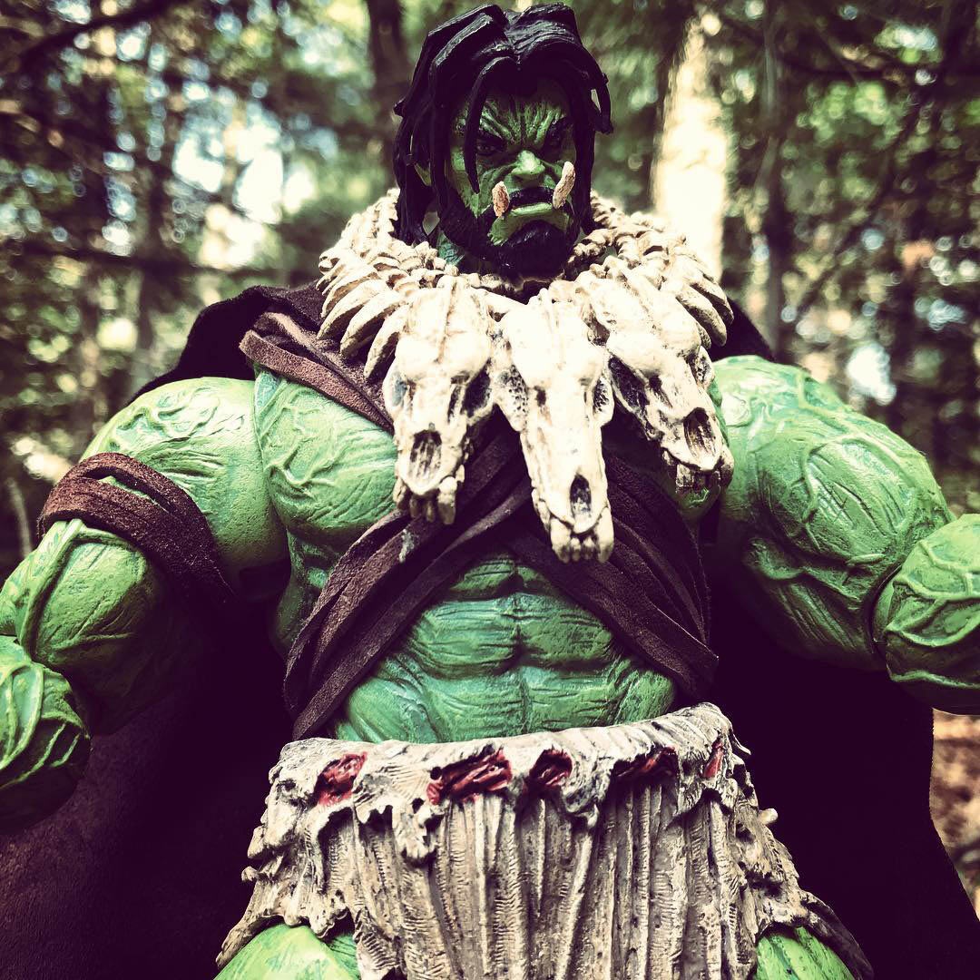 Mythic Legions figure customs by Jeremy Girard